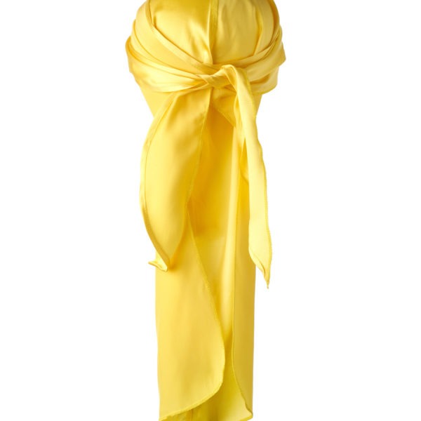 Canary Yellow Silk Durag - 100% Authentic Pure Silk Durag (USA made)
